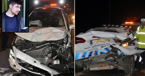 Ford hurdaya Berna hastaneye